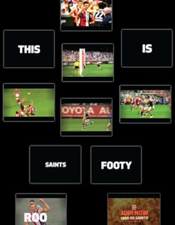 This is Saints Footy, and we're bringing it to you!