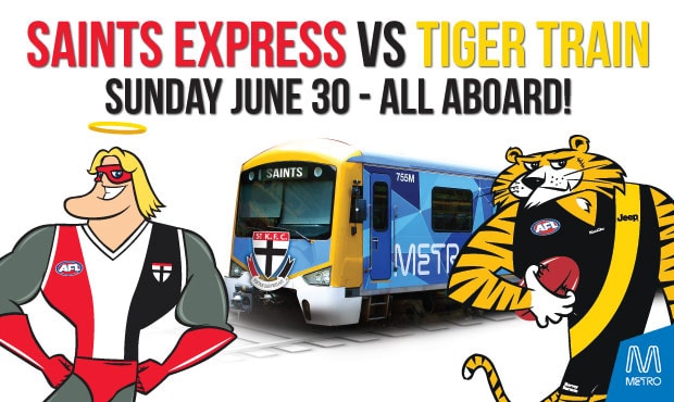 All-aboard the Saints Express train