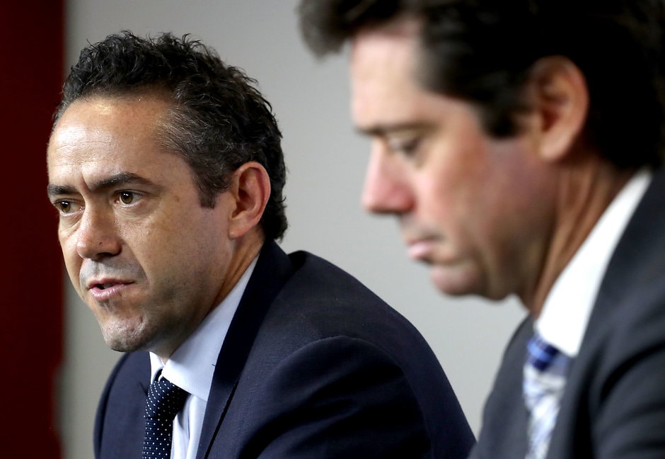 AFL's new footy boss: Simon Lethlean takes over