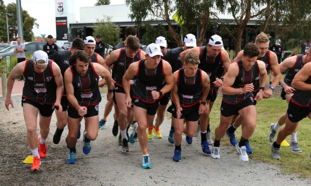 Young Saints off and racing on day one