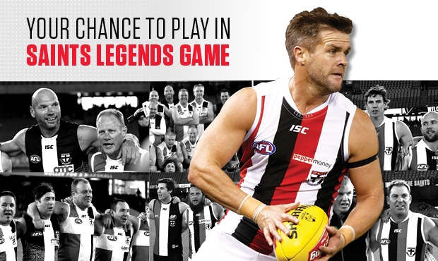 Line up with the legends