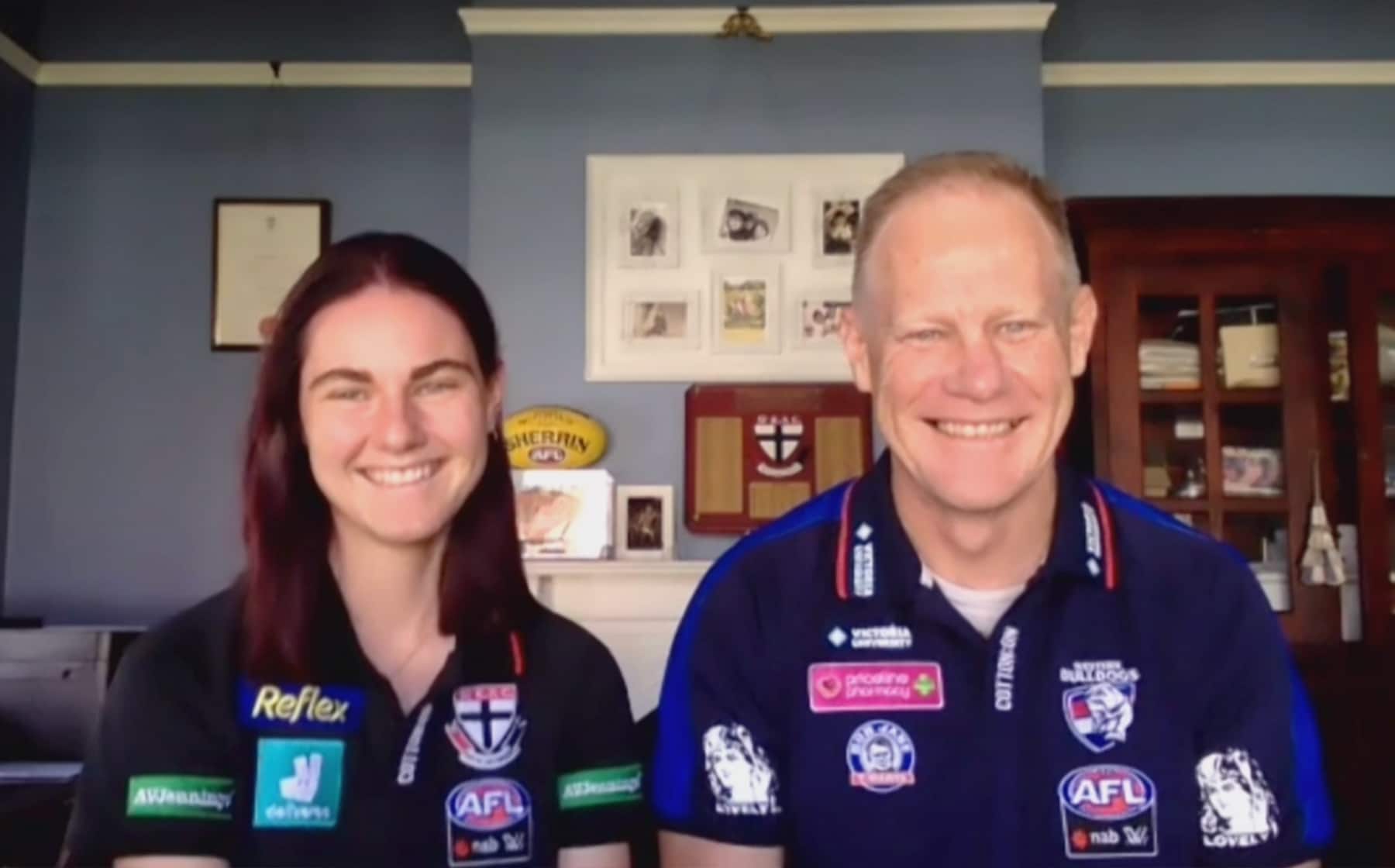 'She'll be banned from this room': The Burke family's divided household