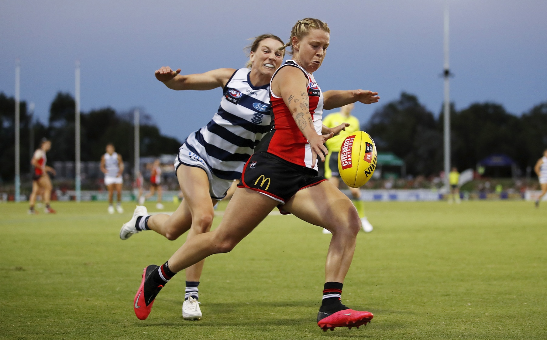 Head knock rules out McCarthy, key backs in the frame