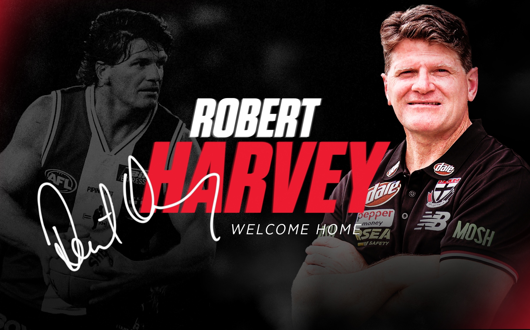 Harvey comes home