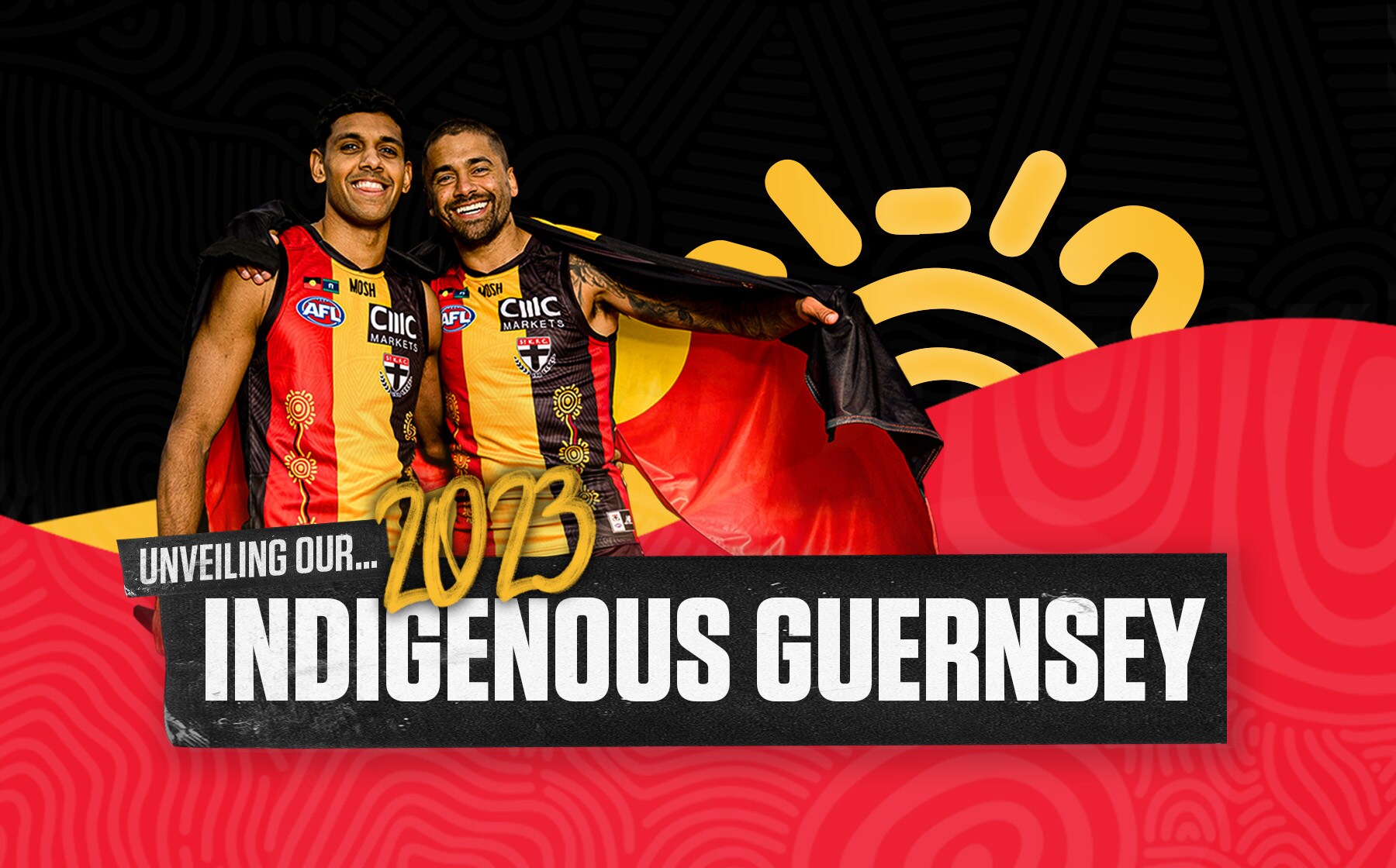 Ganbu marnang n’uther boolong: Saints reveal 2023 Indigenous Guernsey