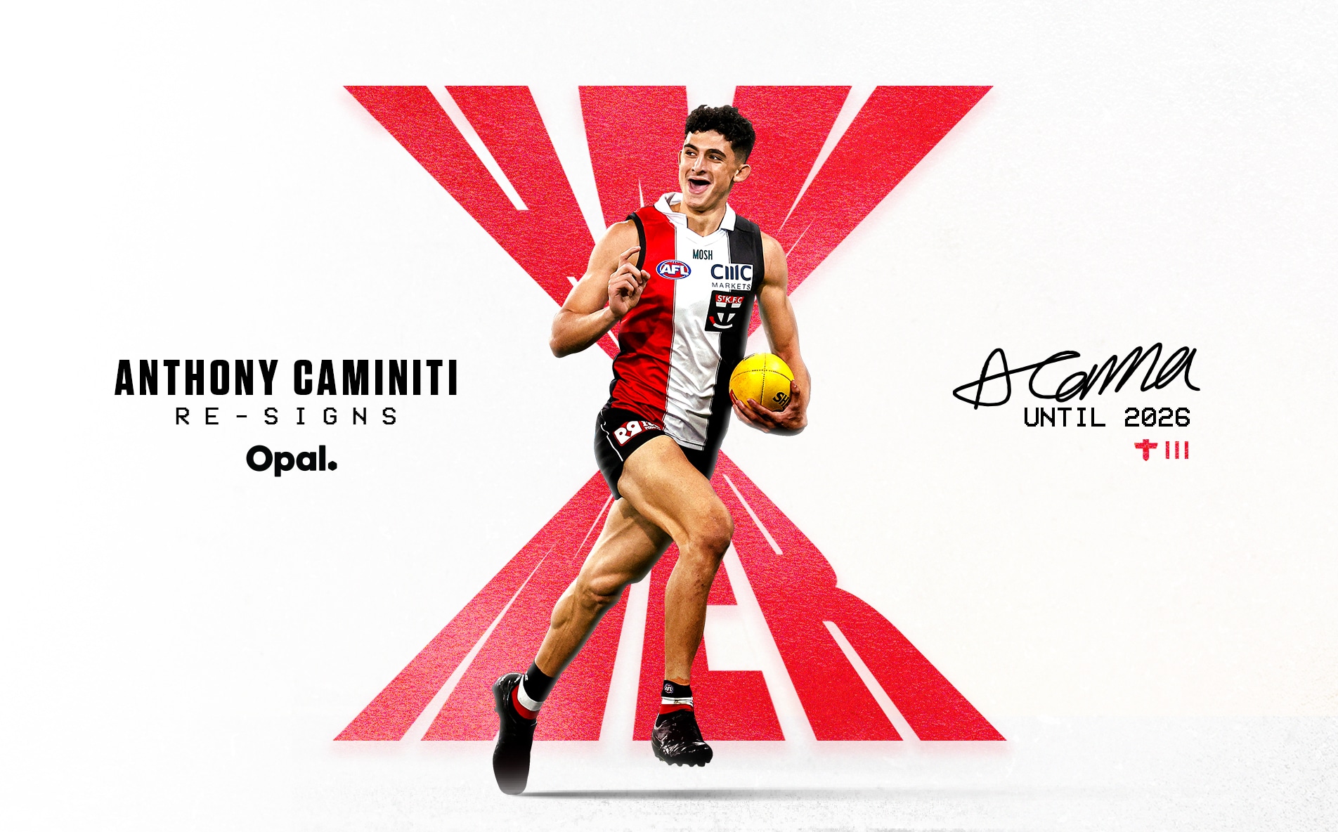 Hammer Time: Caminiti inks fresh extension