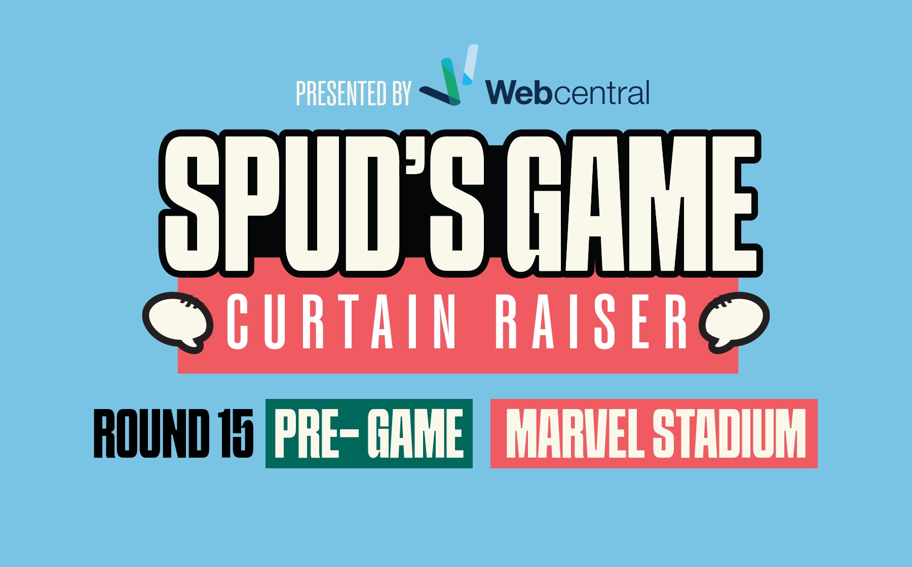 Sporting legends unite for Spud's Game Curtain Raiser