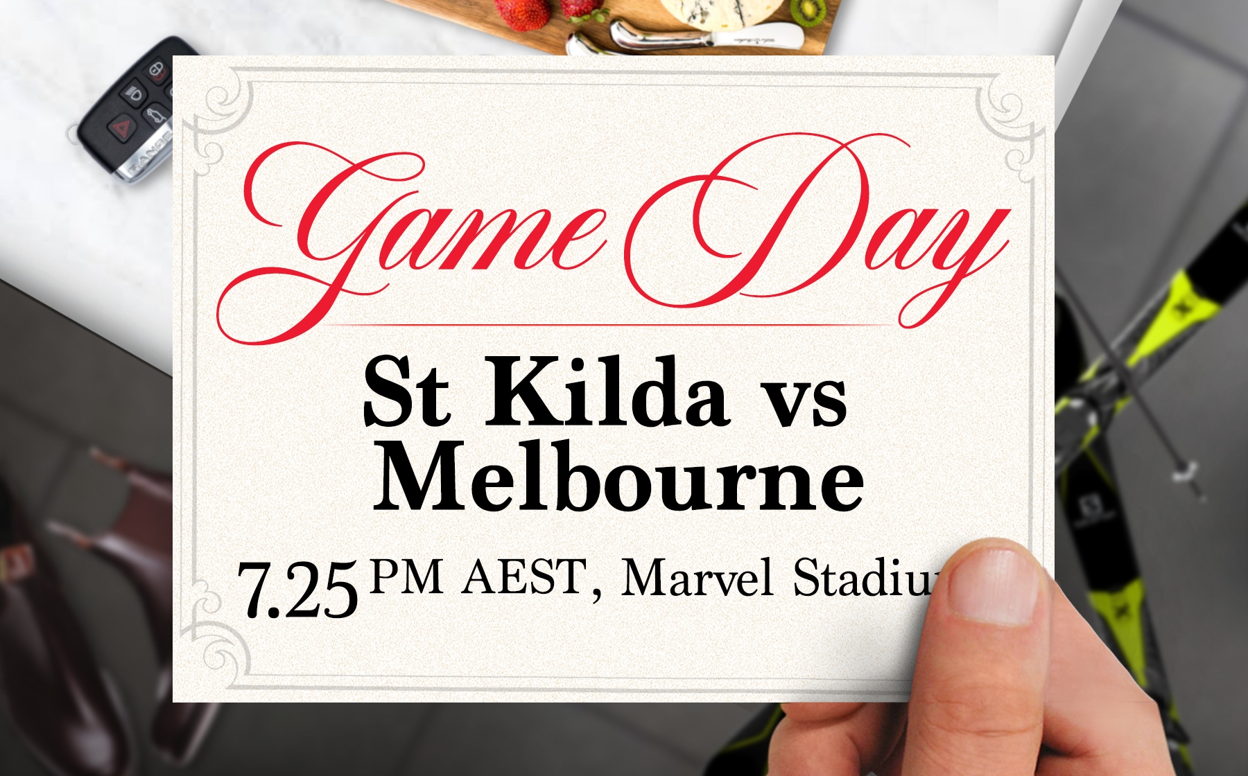 FOLLOW IT LIVE FROM 7:25PM: You are cordially invited to Saturday night ...