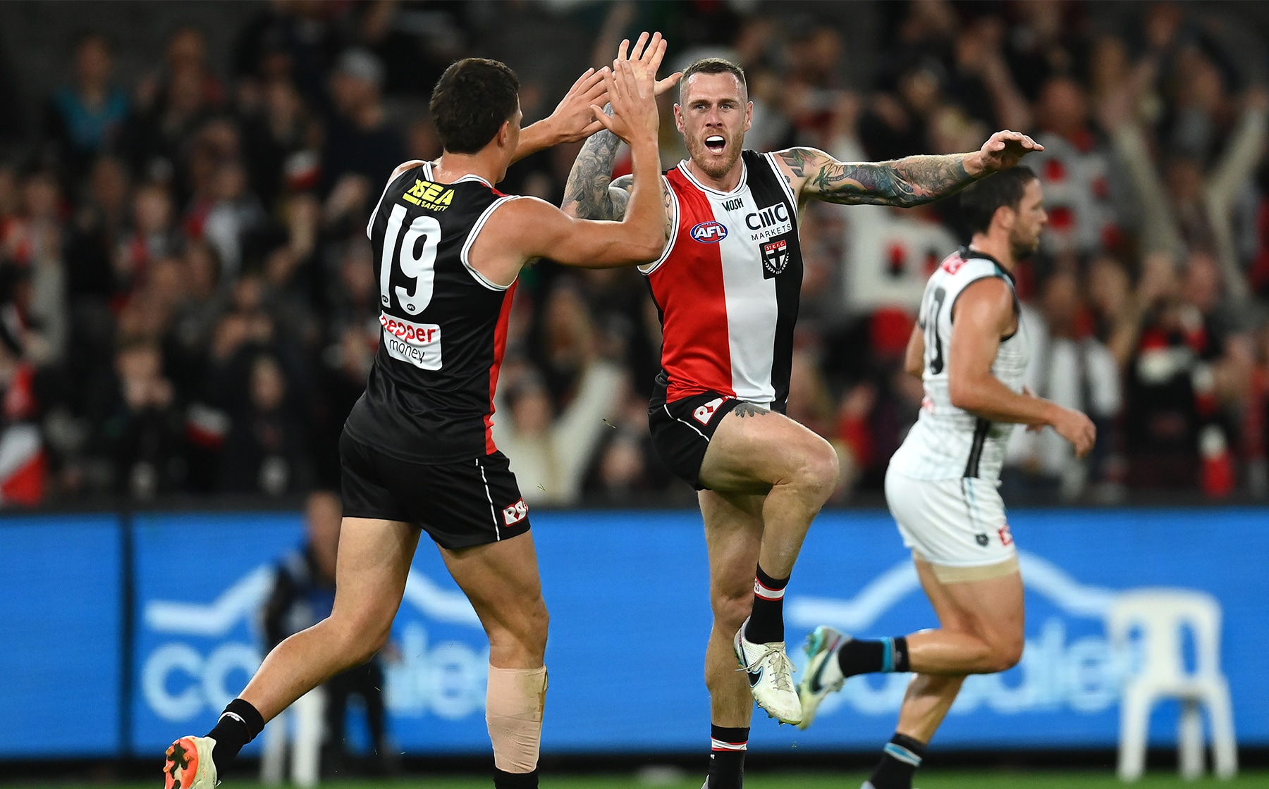 Saints set for big man boost in tight run home