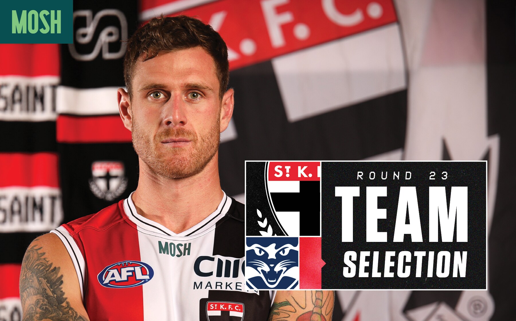 Team Selection: Round 23 vs Geelong