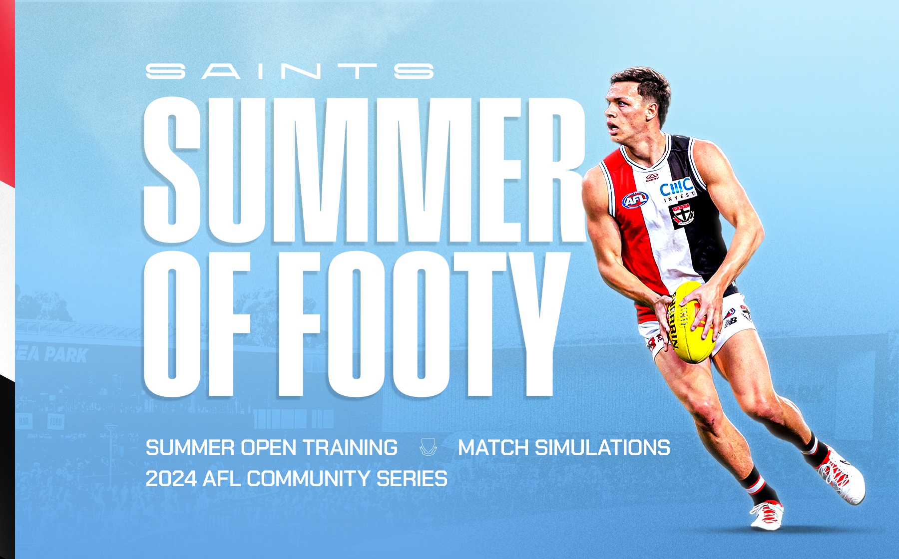 Strap in for a Saints Summer of Footy: Prizes, dates and more!