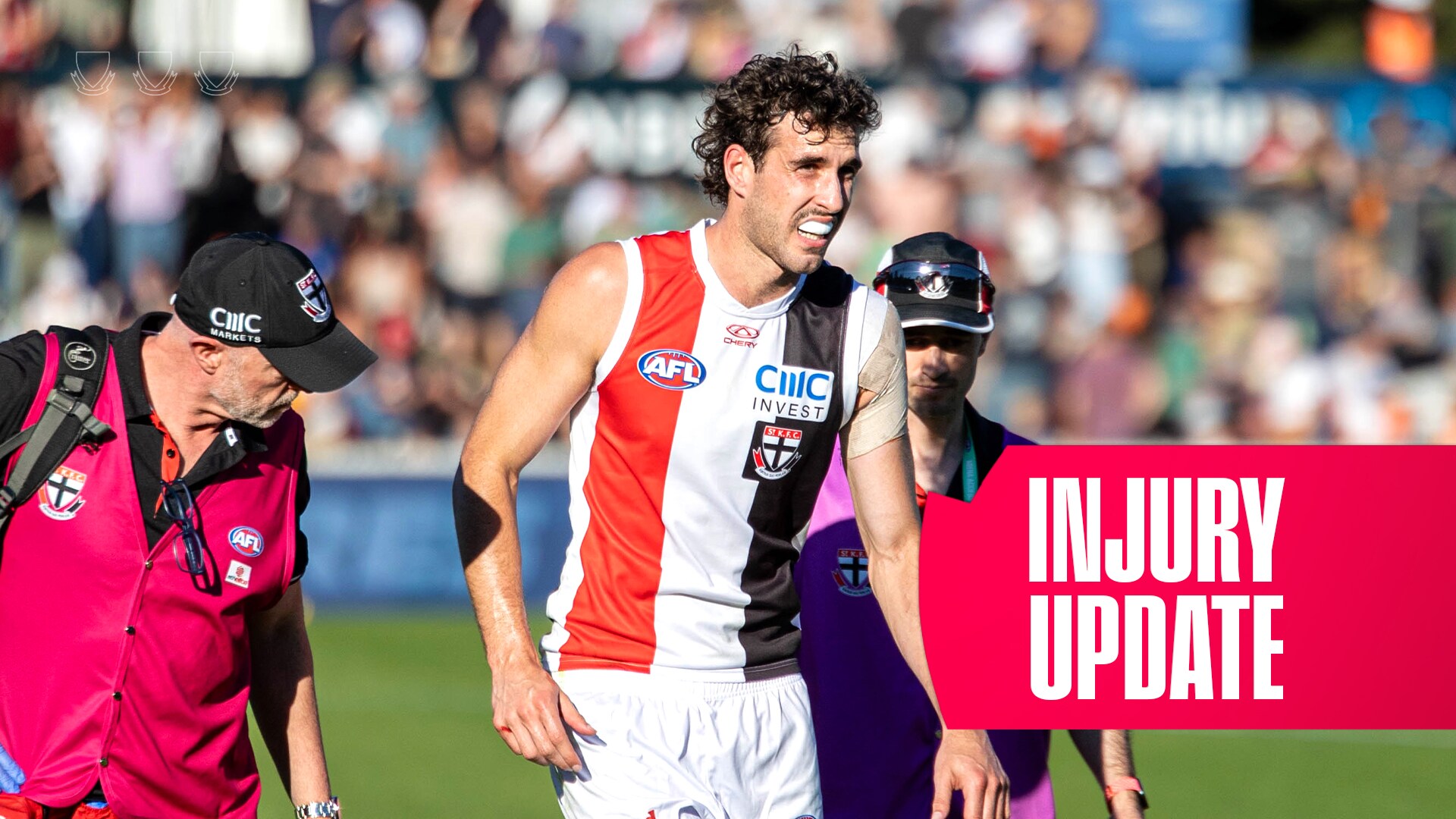 Injury Update: King against the clock, fellow forward a test