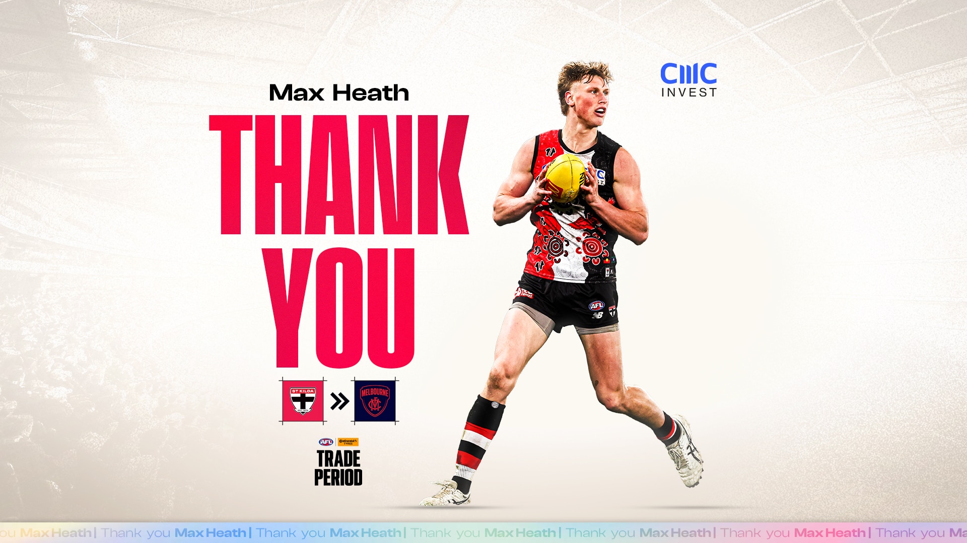 Saints thank Heath