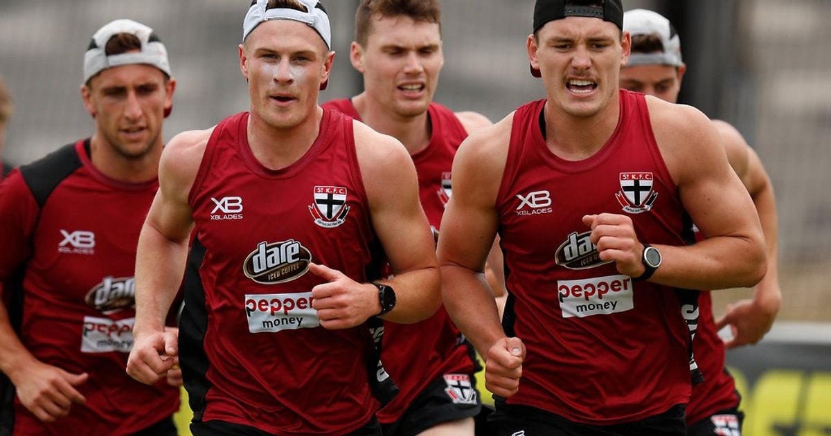 PHOTOS: Saints hit the track
