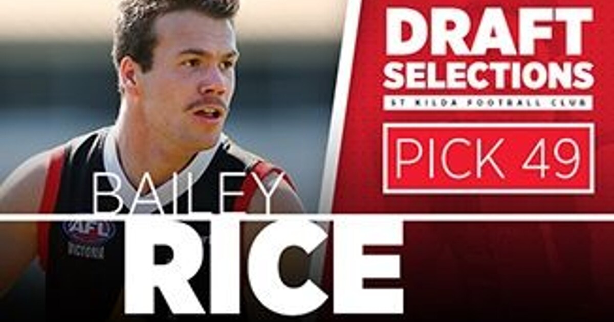Pick 49: Bailey Rice