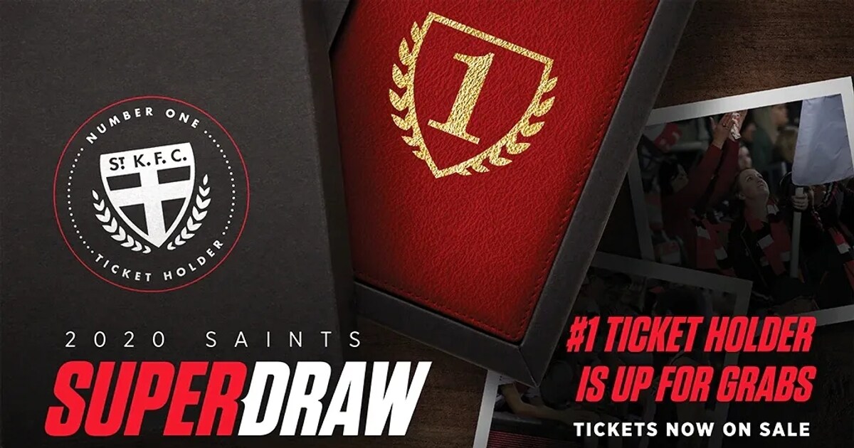 Winners revealed for 2020 Saints Super Draw