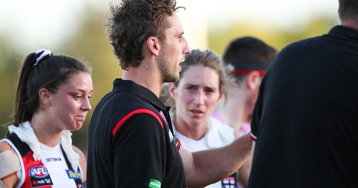 'I can't speak highly enough': Dunstan on coaching the Saints' AFLW side