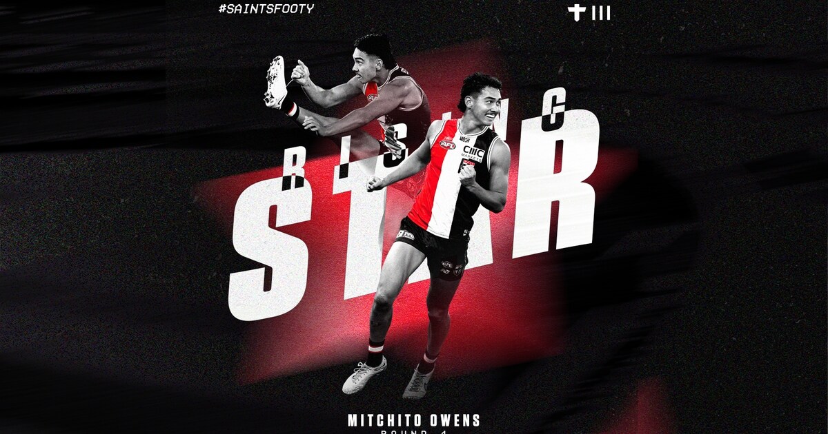 Owens the Saint! Eleven-gamer snares Rising Star nomination