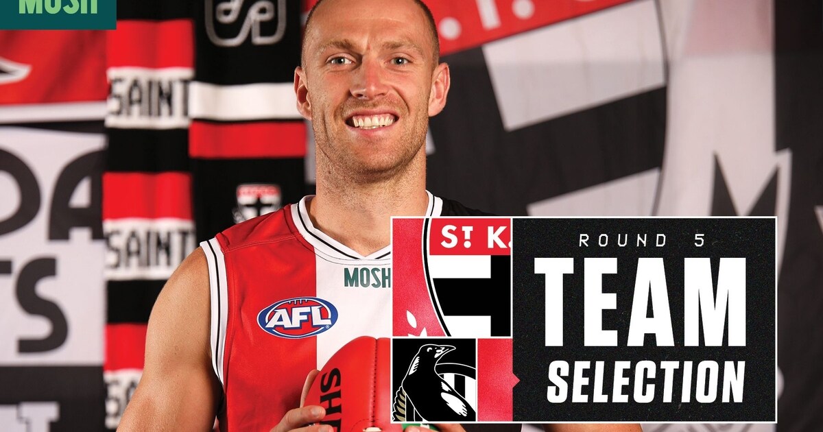 Team Selection: Unchanged Saints SA-bound for Gather Round