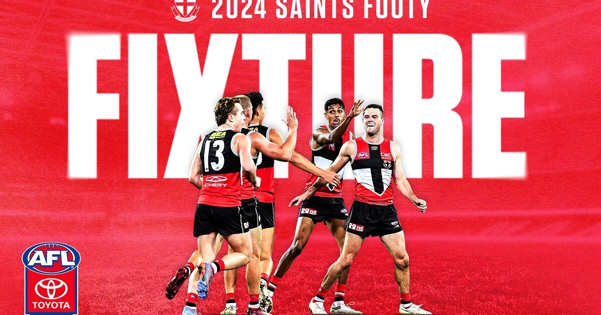 Epic MCG home game, prime-time aplenty: Saints' 2024 fixture announced