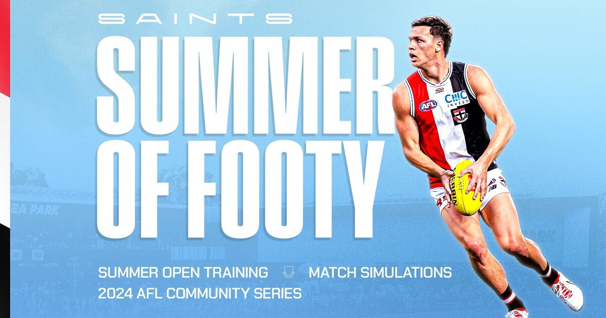Strap in for a Saints Summer of Footy: Prizes, dates and more!