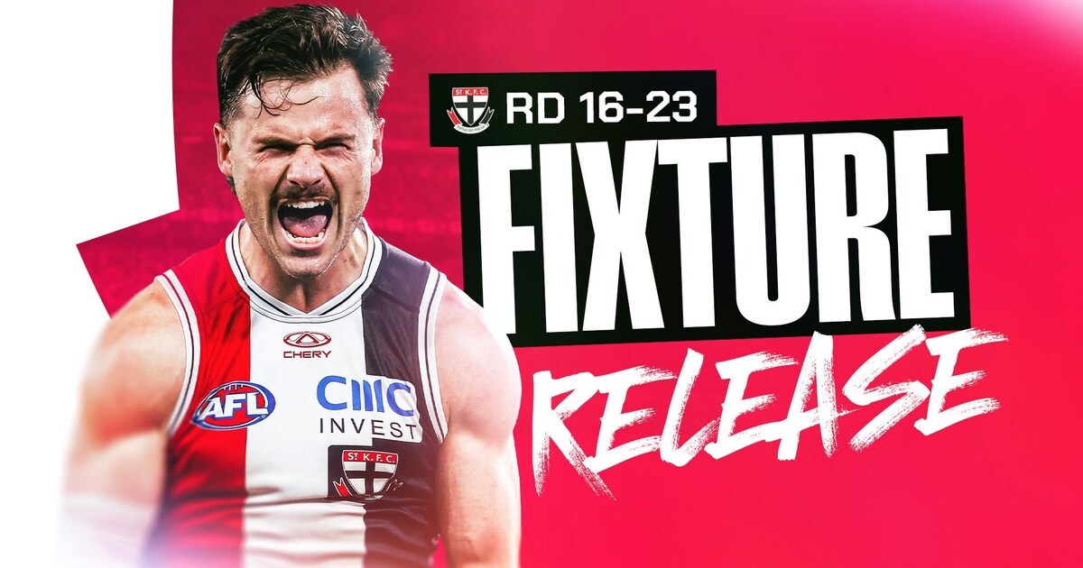 Fixture locked in! Saints' run home revealed, Sunday fixtures return